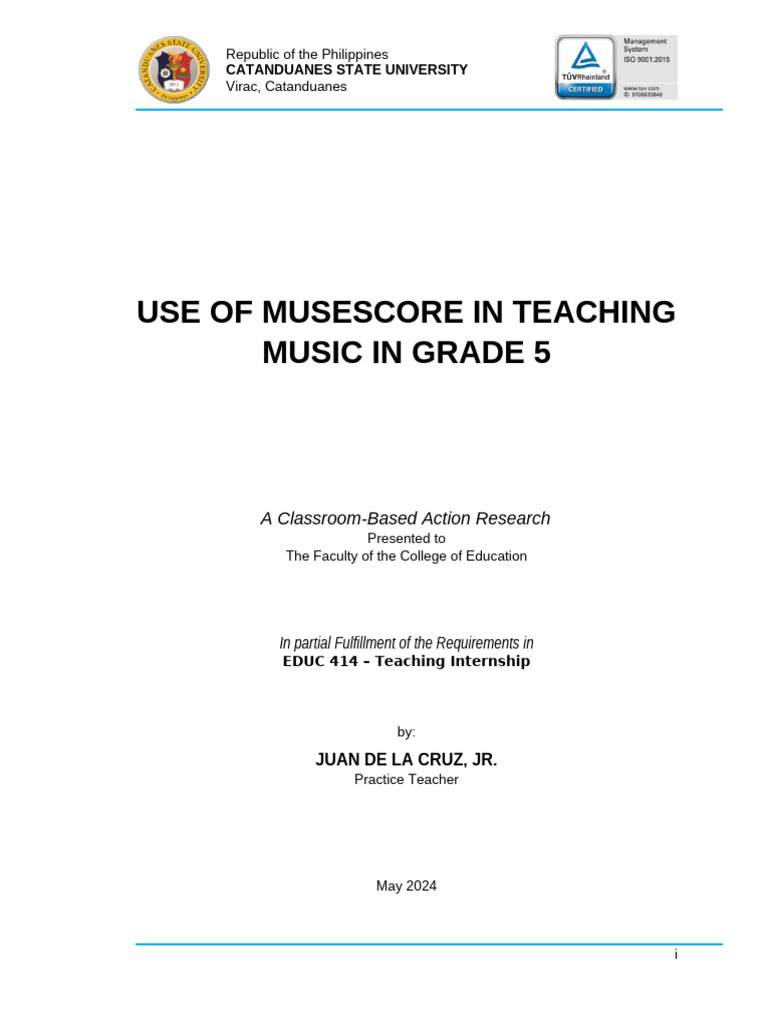 Educ-414-CBAR-Template-as-of-February-28 | PDF | Learning