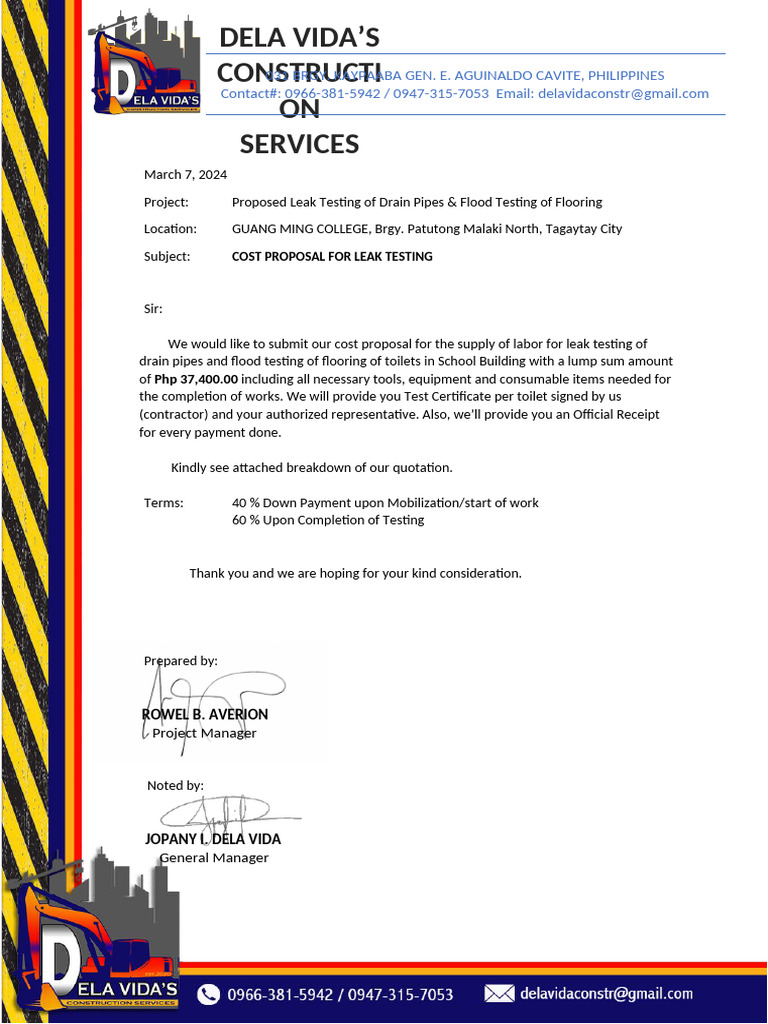 Cover Letter-Testing | PDF