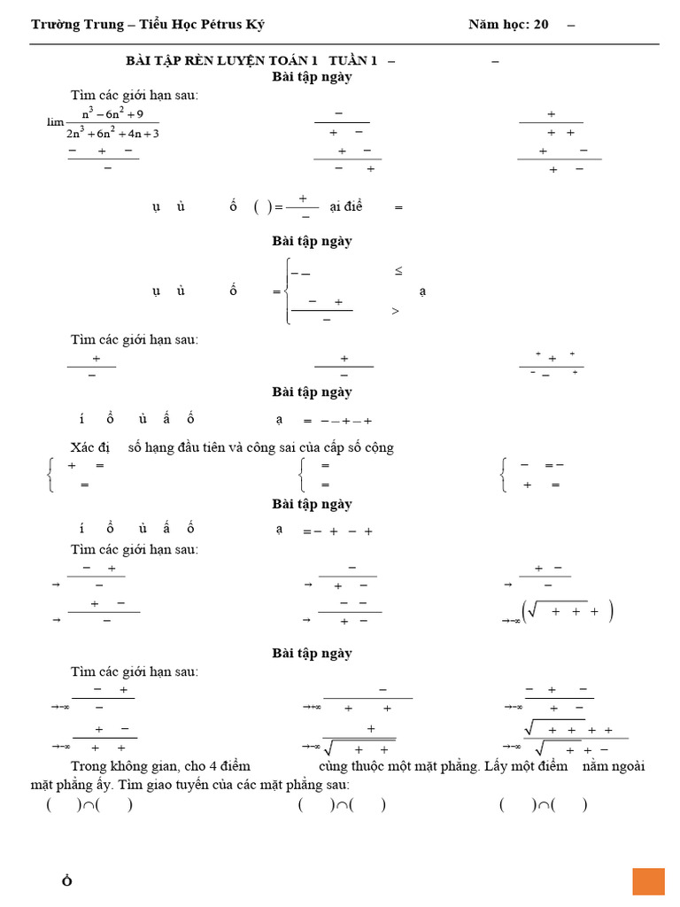 (BTRL) - (Lớp 11) - (Tuần 16 - 18 HKI) - (04.11 - 23.11) | PDF