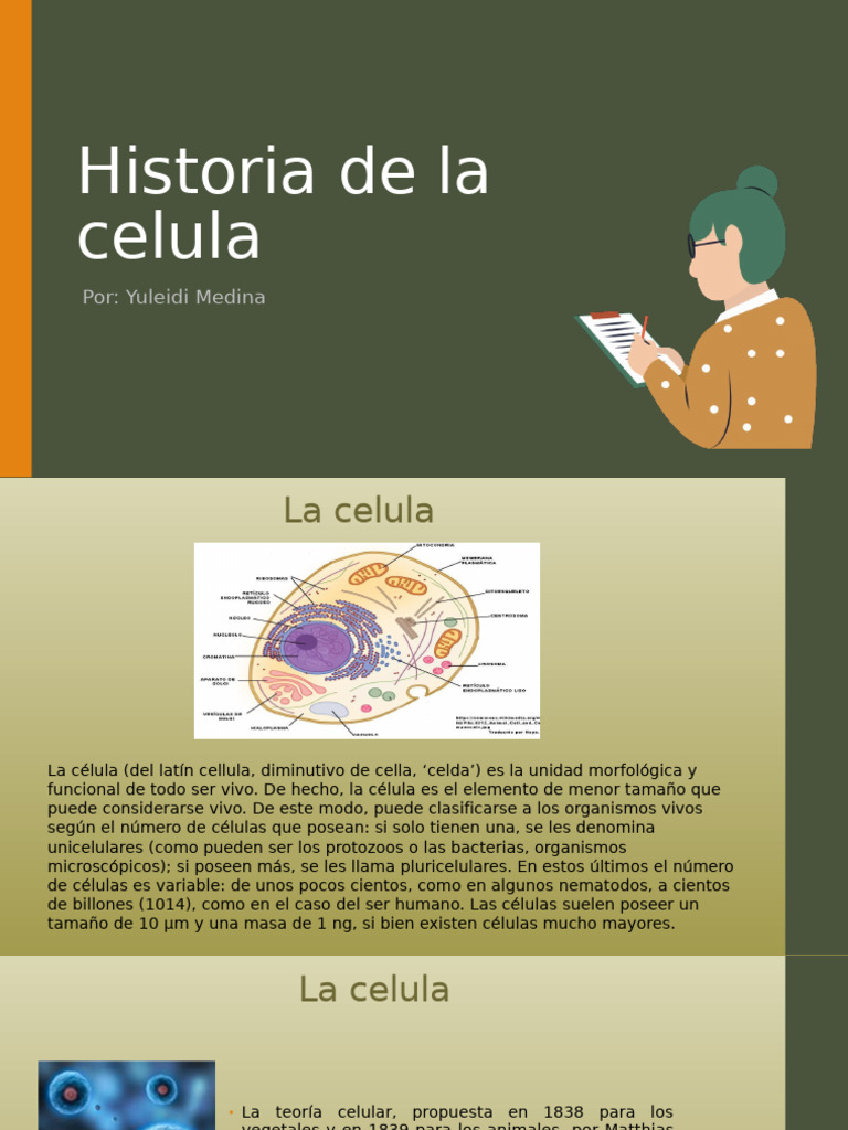 Historia_de_la_celula | PDF | Biología Celular) | Organismos