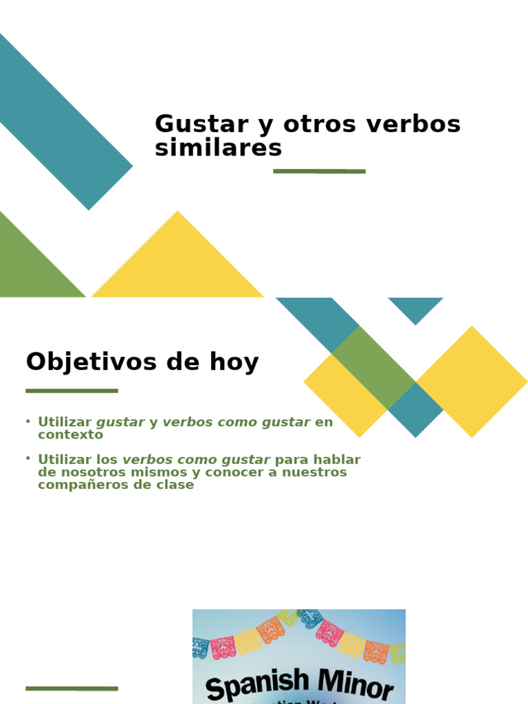 Verbos como gustar | PDF | Lingüística