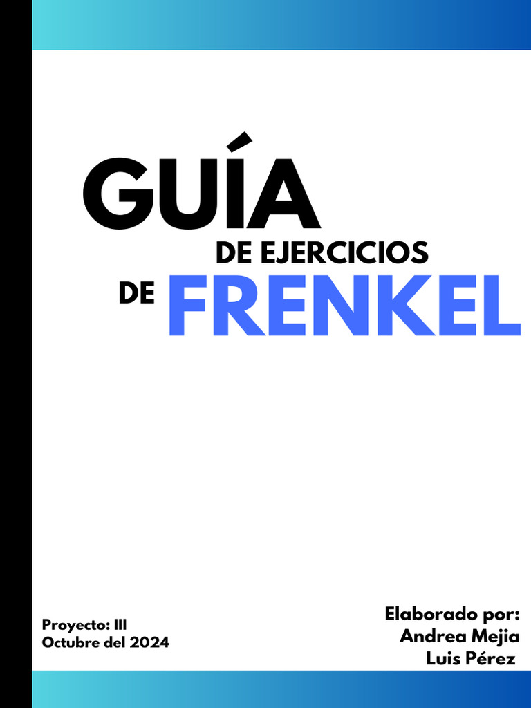 Guía de Ejercicios de Frenkel PDF | PDF | Rodilla