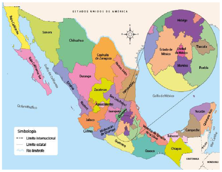 Mapa Republica Mexicana | PDF