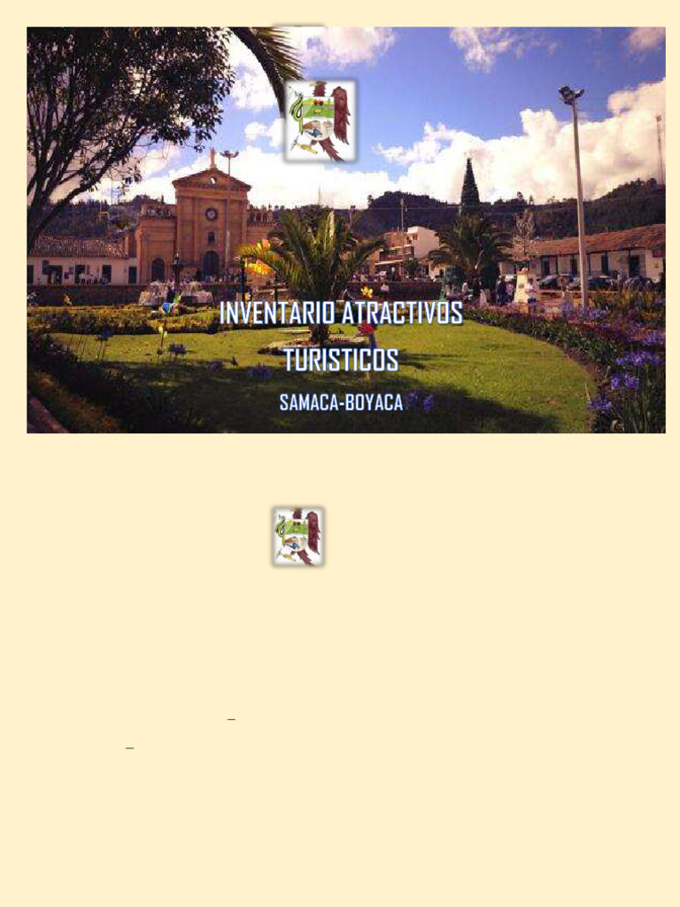 Sitios Naturales y Culturales de Samacá | PDF