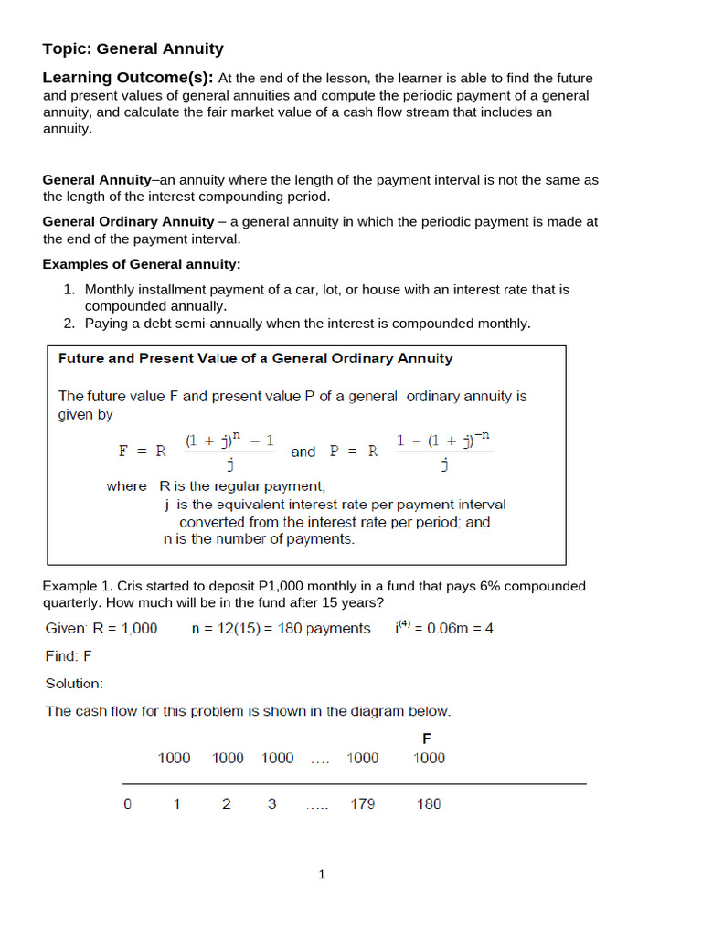 GENMATH MODULE Pre-Final | PDF | Loans | Mortgages