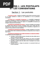 Postulats et conventions comptables OHADA | PDF | Comptabilité ...