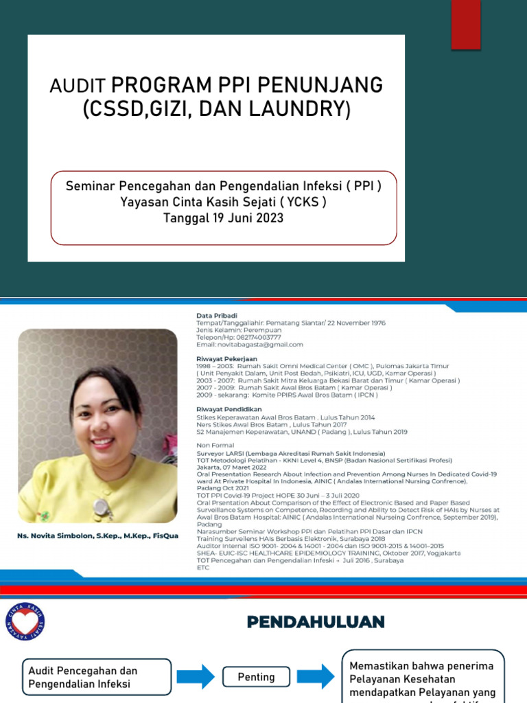 Audit PPI Penunjang 19 Juni 2023, YCKS-1 | PDF