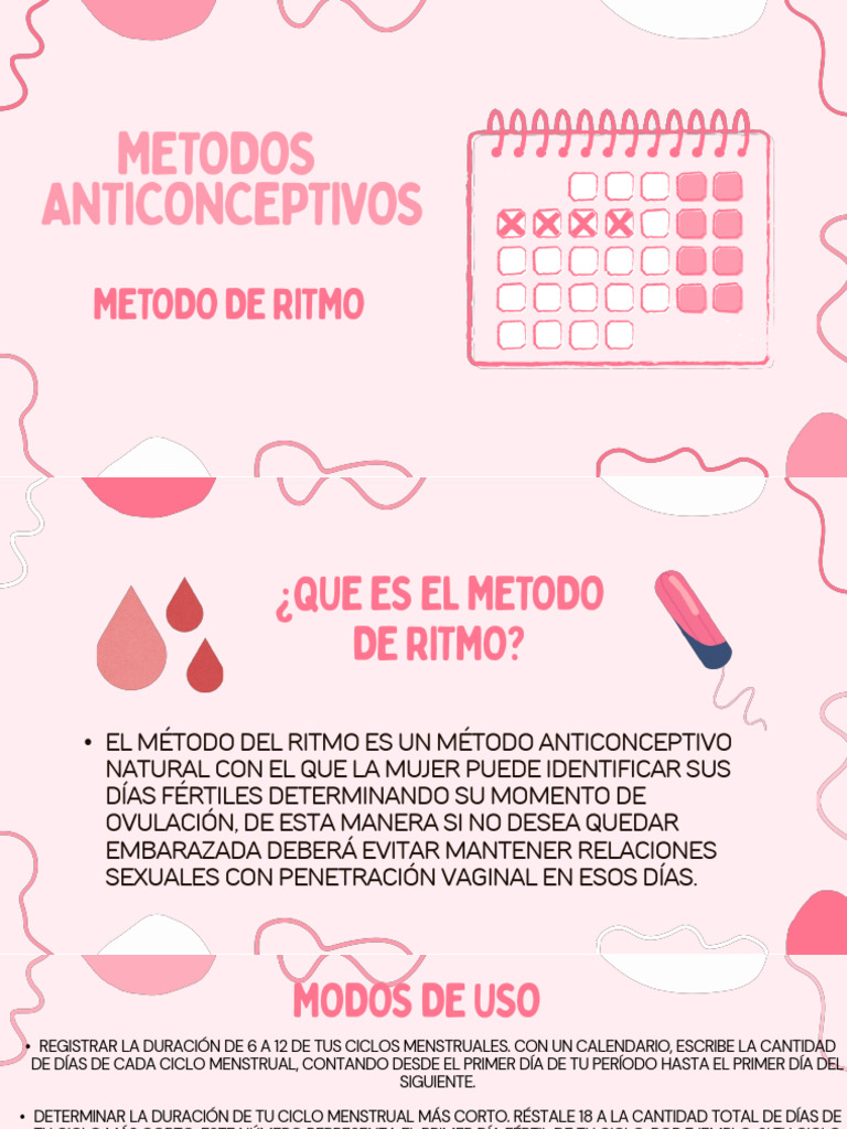 Método Anticonceptivo de Ritmo | PDF