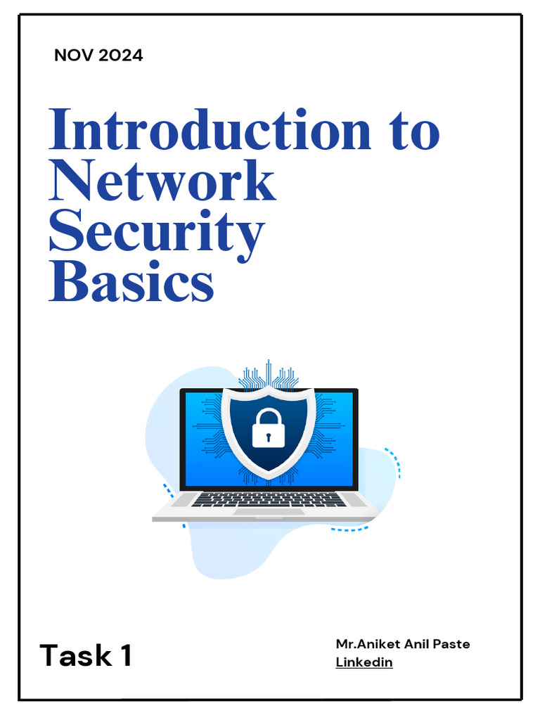 Introduction To Network Security Basics Report 1738737712 | PDF | Security | Computer Security