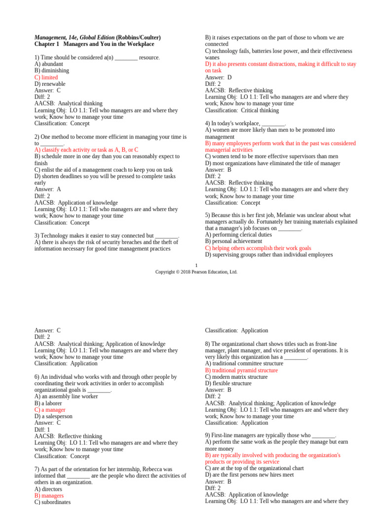 chapter-1 | PDF | Procedural Knowledge | Skill