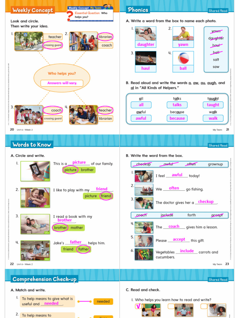 Unit 6 Week 2 WB AK | PDF