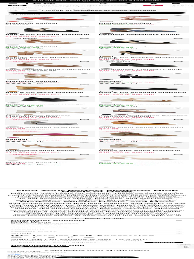 Women's Platform DSW | PDF | Walking | Clothing