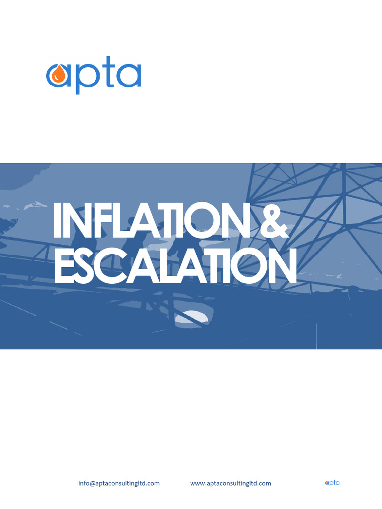 INFLATION & ESCALATION - v1.0 | PDF | Inflation | Discounted Cash Flow