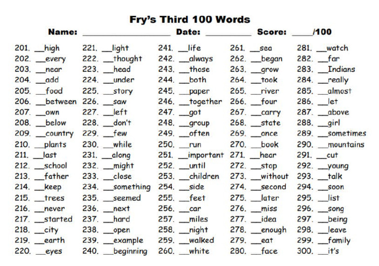 3rd Frys | PDF