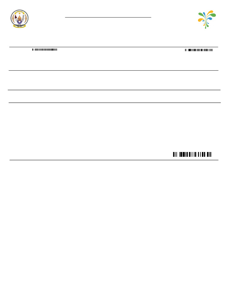 Rwanda E-Filing Tax Acknowledgment Receipt | PDF