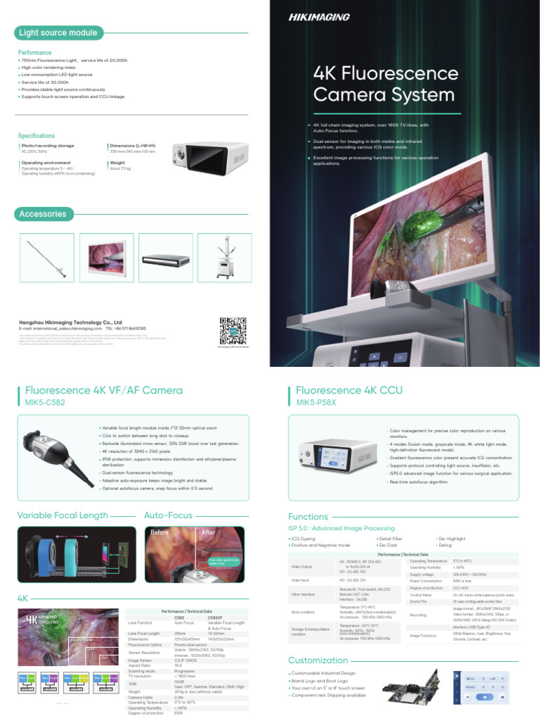 ICG System Catalogue230830 | PDF | Autofocus | Camera