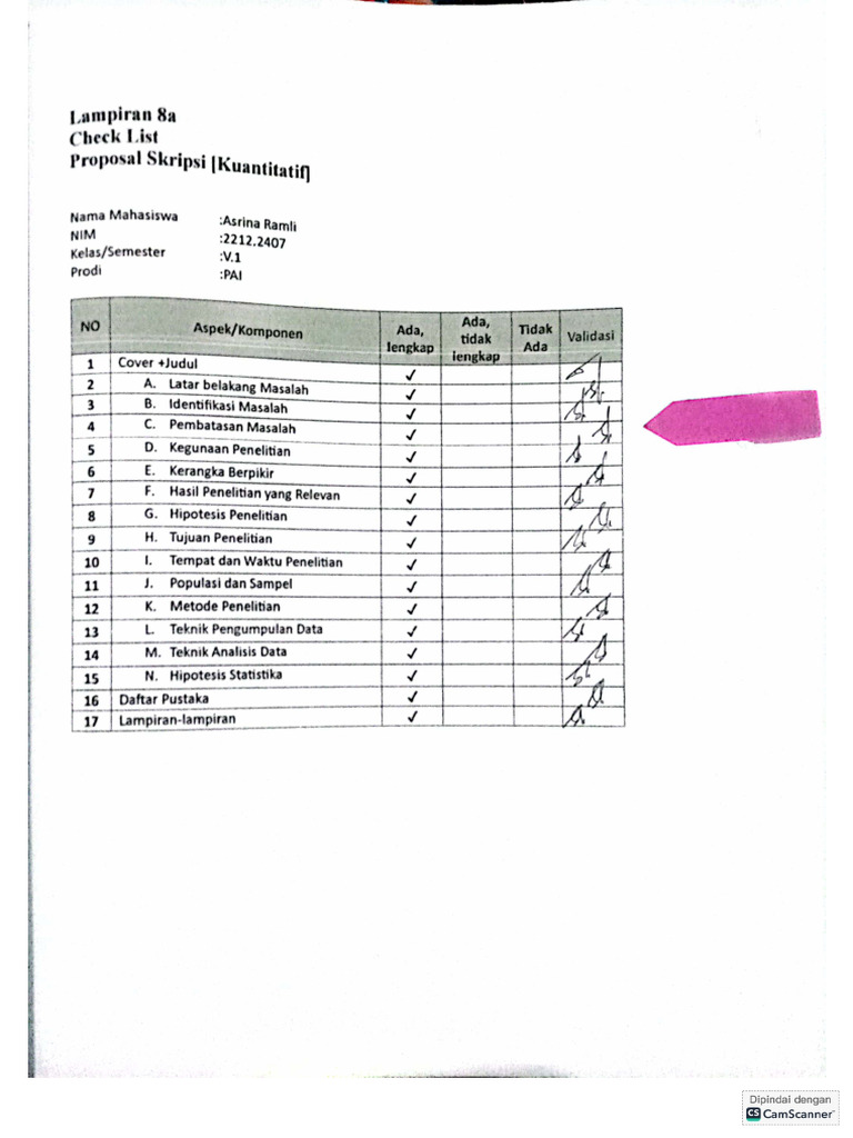 Contoh Proposal Skripsi | PDF