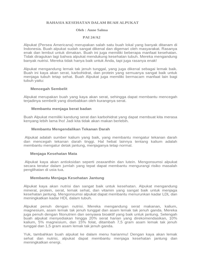 Contoh Uts Bindo | PDF