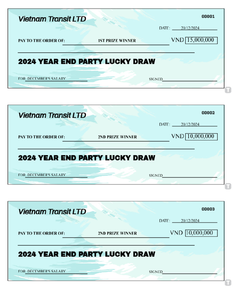 Sample Draft Blank Cheque Template | PDF