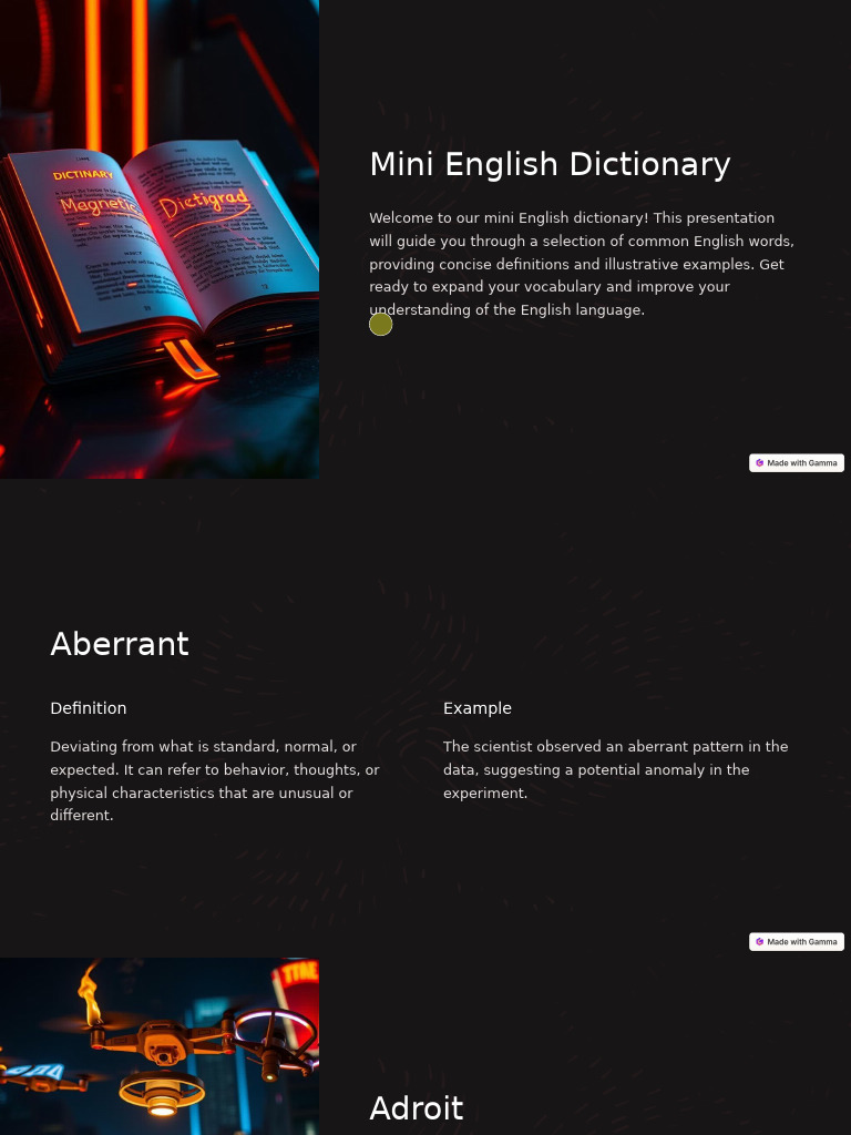 Mini-English-Dictionary (Willy Delos Reyes JR.,) | PDF