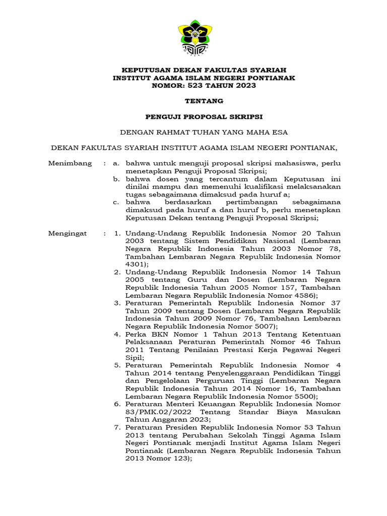 523 SK PROPOSAL An. PUTRI DEWI RATIH (HKI) 12-12-2023 - Sign - Signed - Sign | PDF