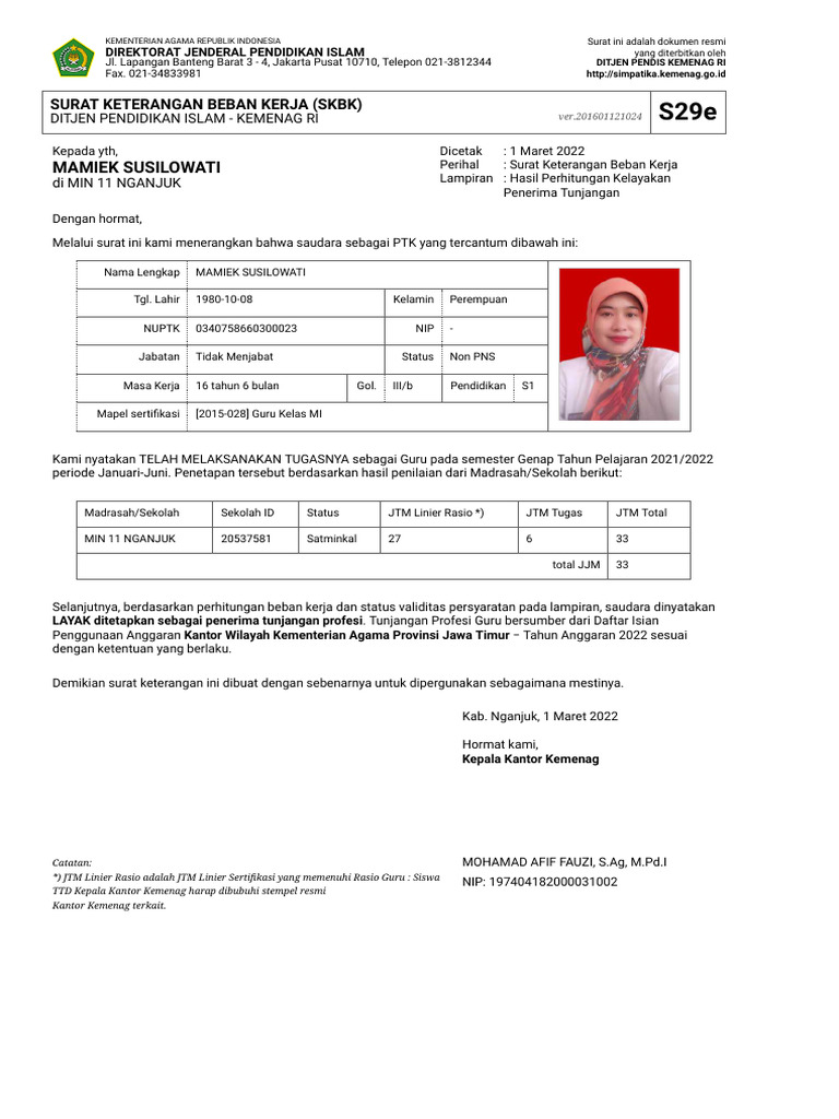 Pusat Layanan PTK Simpatika | PDF