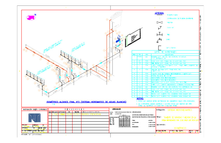 isometrico de propuesta as built (2) | PDF