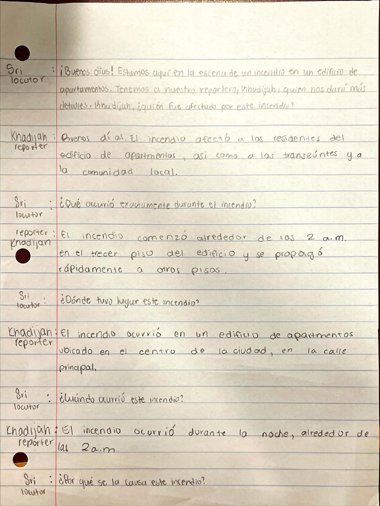 Spanish Script | PDF