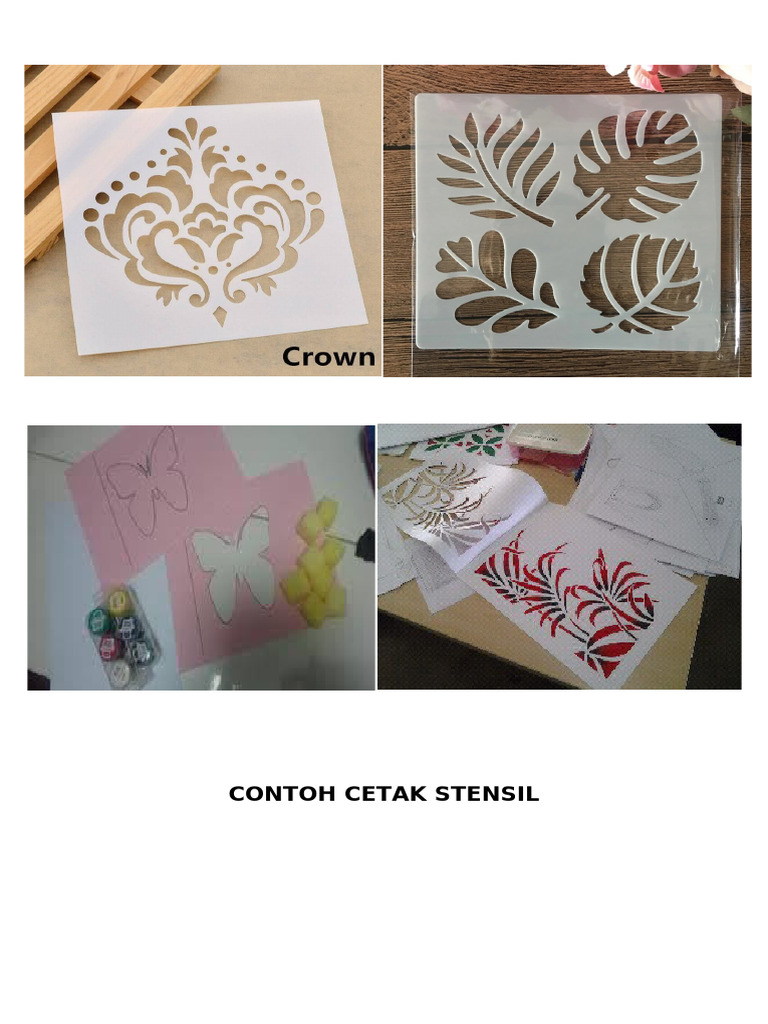CONTOH CETAK STENSIL | PDF