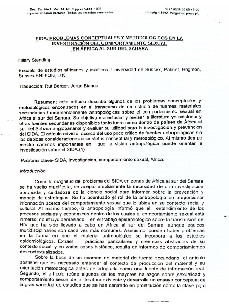 Standing | PDF