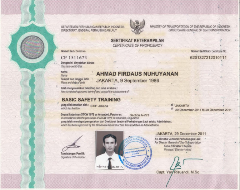 Basic Safety Training (BST) | PDF