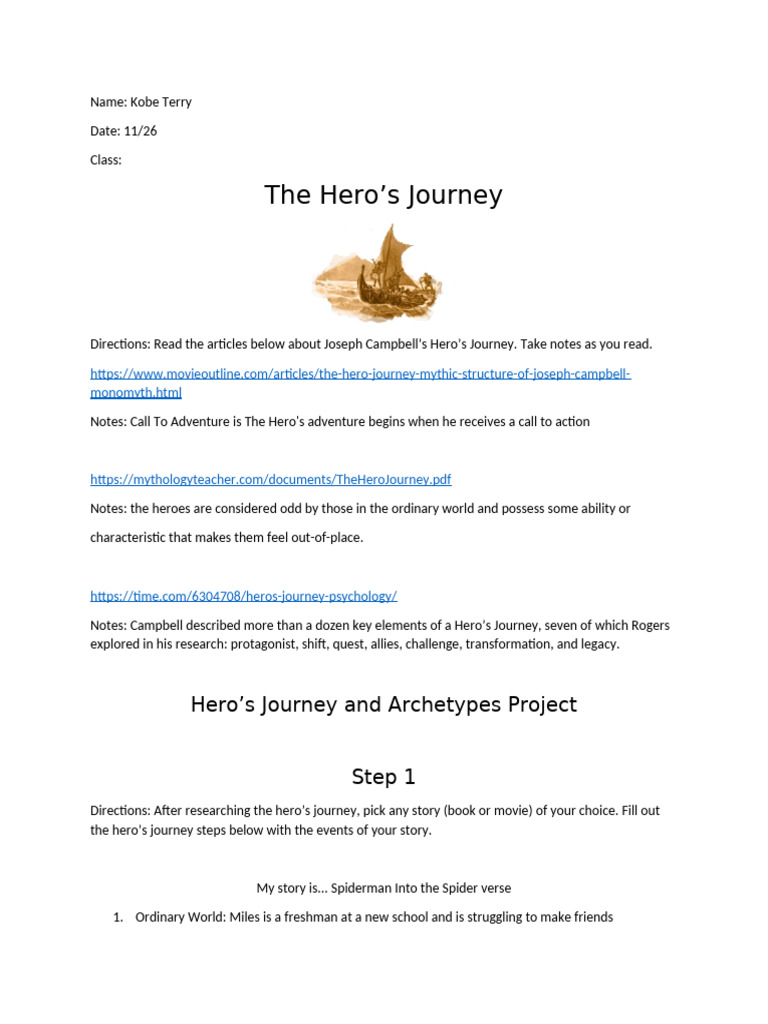 Miles Morales' Hero's Journey Explained | PDF | Spider Man | Hero