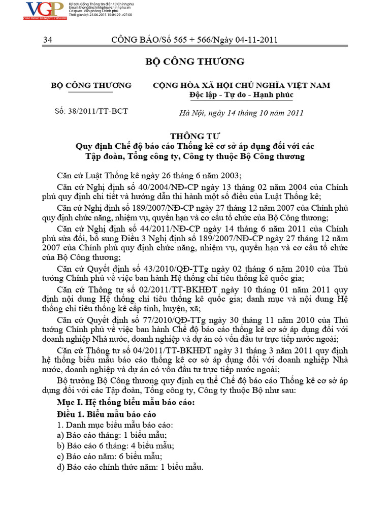 2011 - 565 + 566-38 - 2011 - TT-BCT | PDF