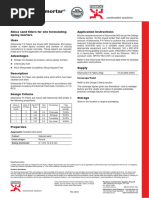 Nitomortar TC2000 Epoxy Sealing Compound | PDF