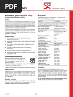 Nitomortar TC2000 Epoxy Sealing Compound | PDF