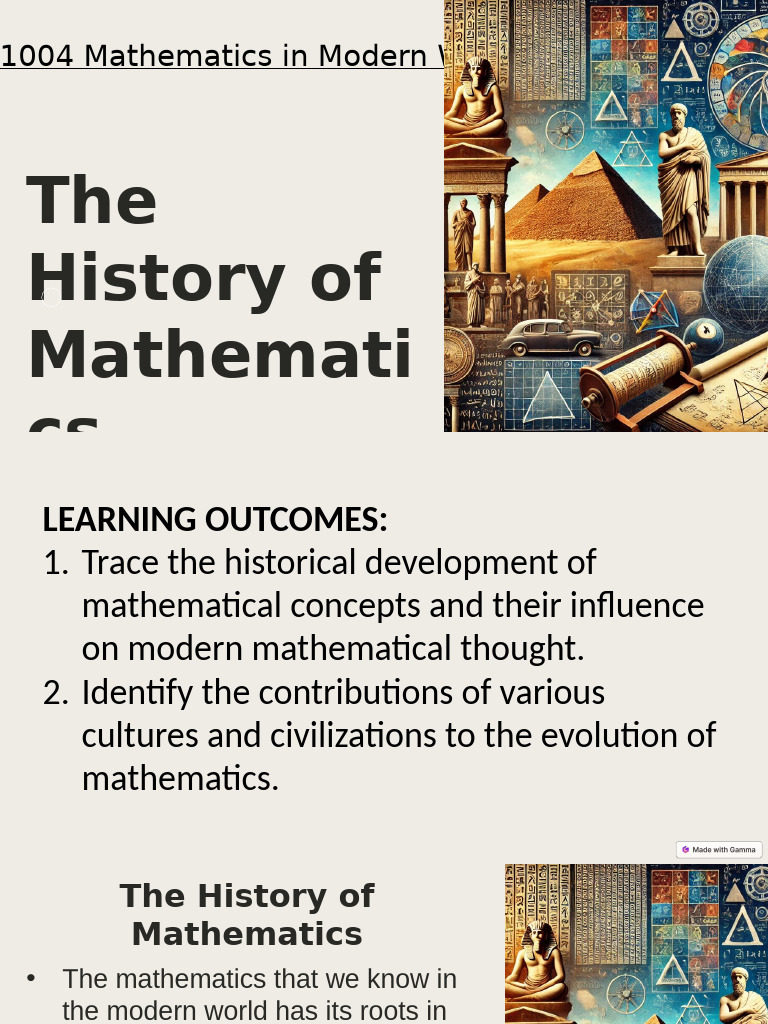 Gec 1004 MMW Lesson 1 | PDF | Geometry | Mathematics