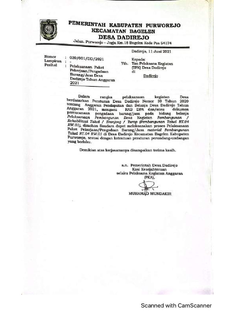 SPJ Dana Desa Tahap II Tahun Anggaran 2021 W0eu4s SPJ DD Tahap II Ta ...