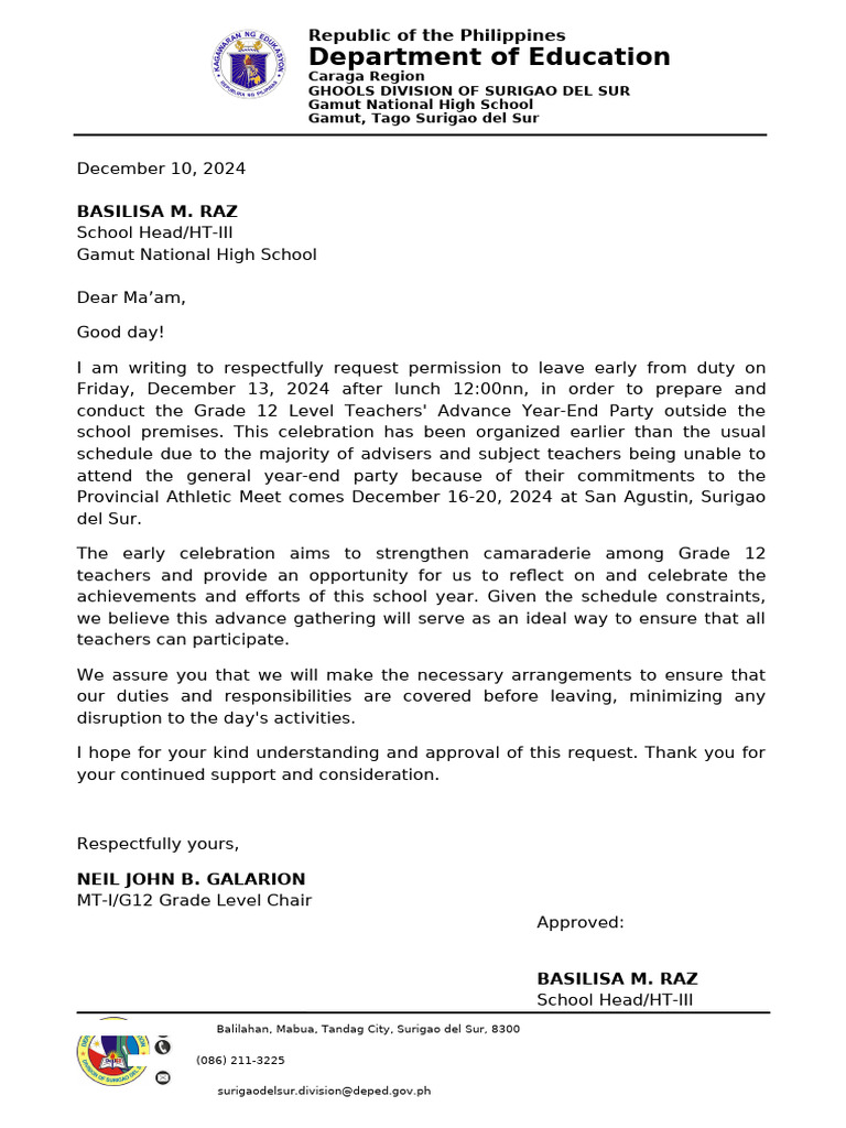 letter outside | PDF