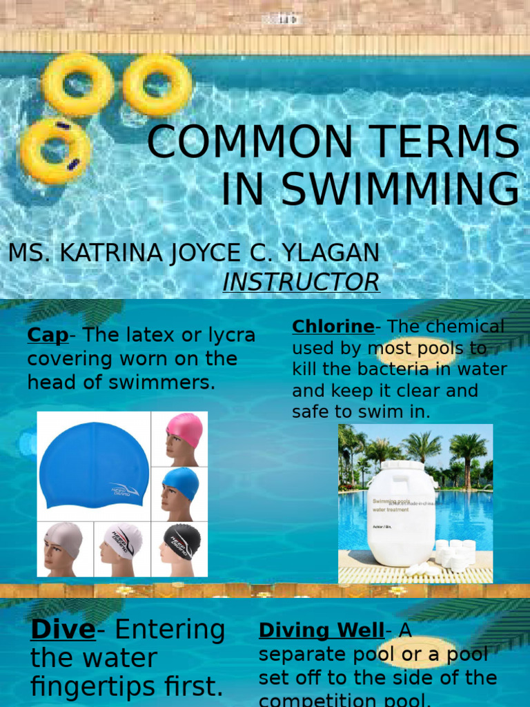 Essential Swimming Terminology Guide | PDF | Swimming (Sport) | Swimming