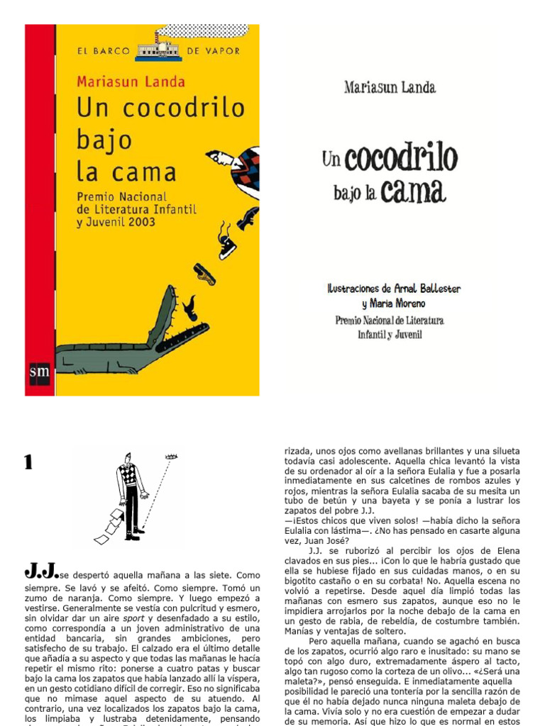 1 Cocodrilo Bajo Cama - Mariasun - Landa | PDF | Zapato | Medicamentos ...
