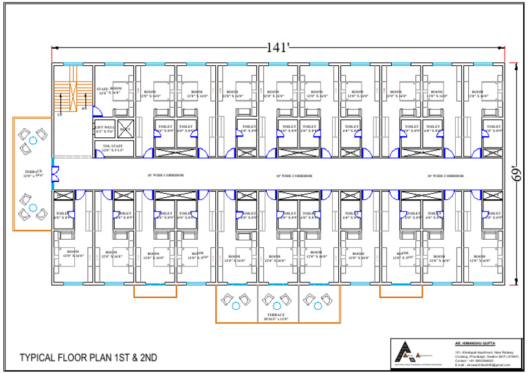 Lalitpur Typical Plan | PDF | Design | Decorative Arts