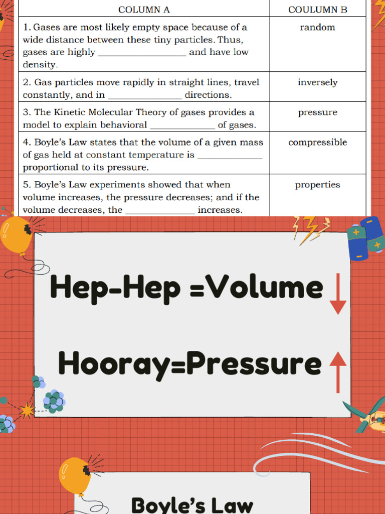 Boyle’s Law | PDF | Pascal (Unit) | Gases