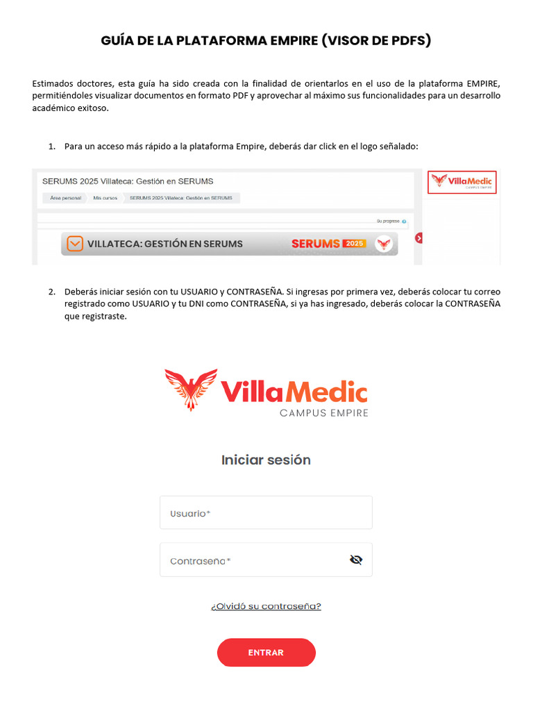 Guía de La Plataforma Empire (Visor de PDFS) | PDF