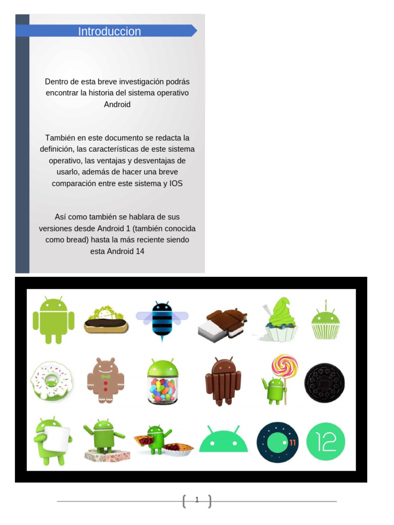Sistema Operativo Android | PDF | Android (sistema operativo ...