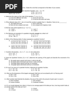 200 Questions - LET Reviewer For Mathematics Major | PDF | Elementary ...