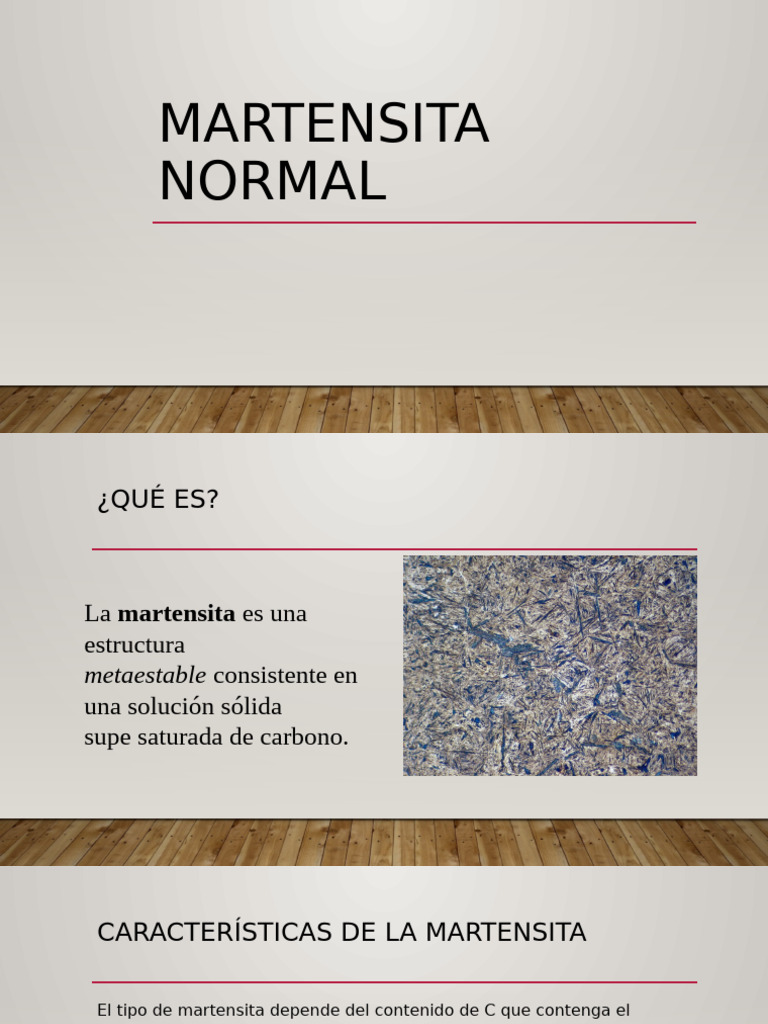 Martensita Normal (1) | PDF
