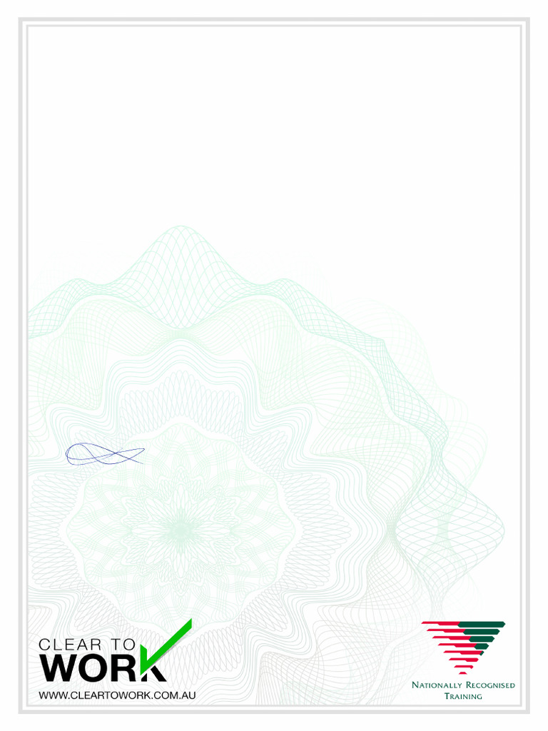 Clear_to_Work_RSA_RSG | PDF