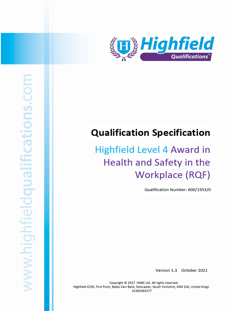 1559 l4 Hands Qual Specification v1.3 Draft-2 | PDF | Occupational ...