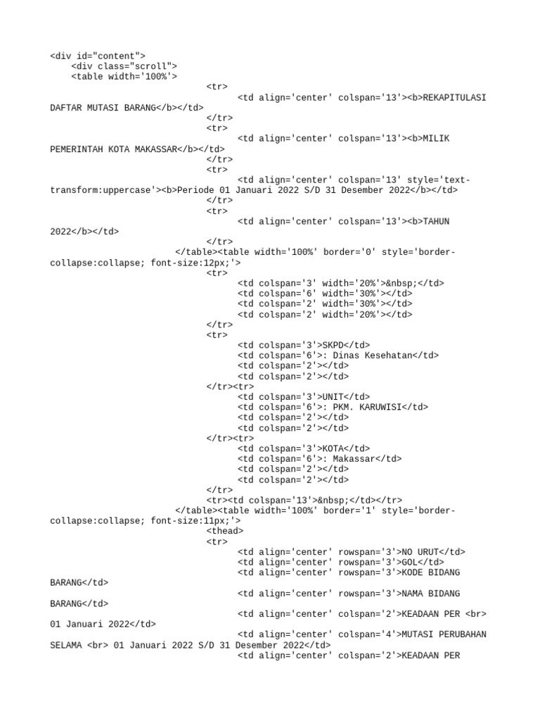 Laporan_Mutasi_Barang (2) | PDF